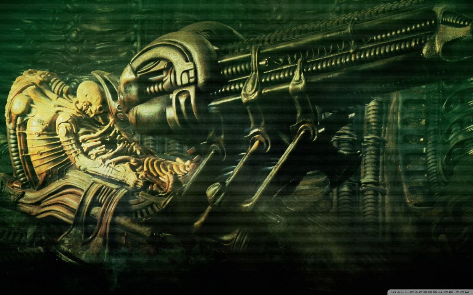 alien 3D gun wallpaper ~ Blast of Wallpapers