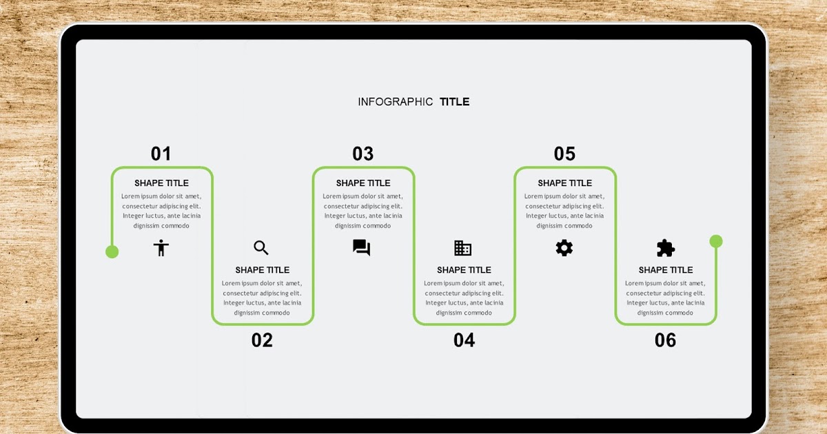 Free Download Template Linear Zigzag PowerPoint Templates Unduh ...