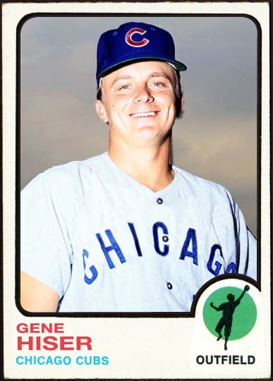 WHEN TOPPS HAD (BASE)BALLS!: NOT REALLY MISSING IN ACTION- 1973 GENE HISER