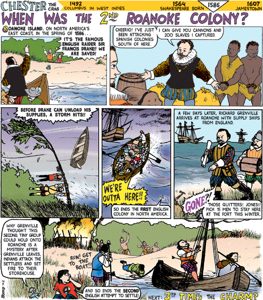 Ms Naz's Class: 13 colonies comics