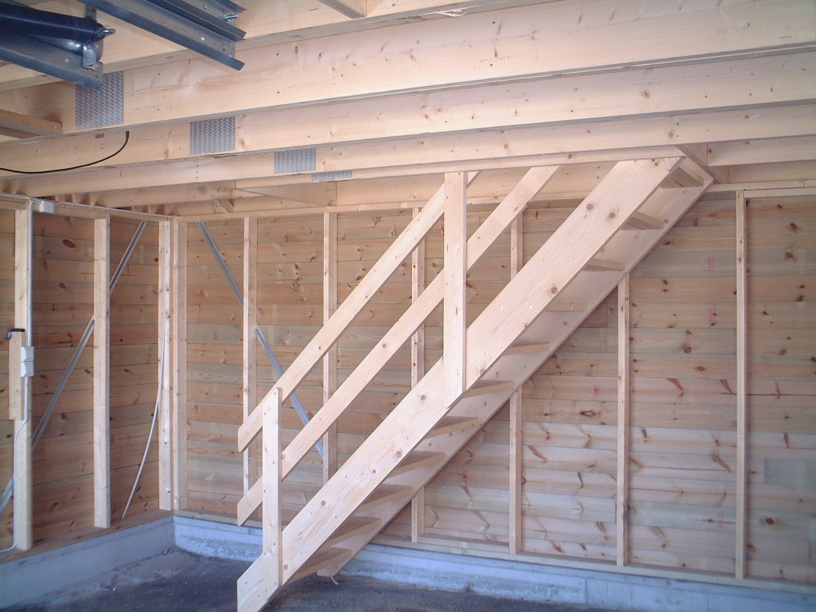 Innvendig trapp garasje – Integrert kjokkenet