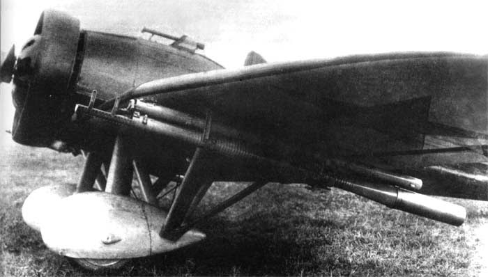 Airplanes in the skies + FAF history: Grigorovich I-Z - real gun version