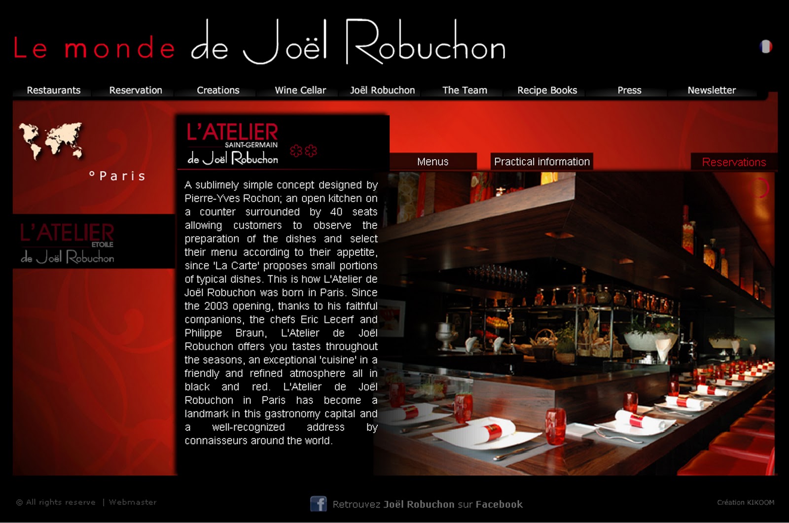 Love & Food in the Big D :): L'Atelier Saint Germain de Joel Robuchon ...