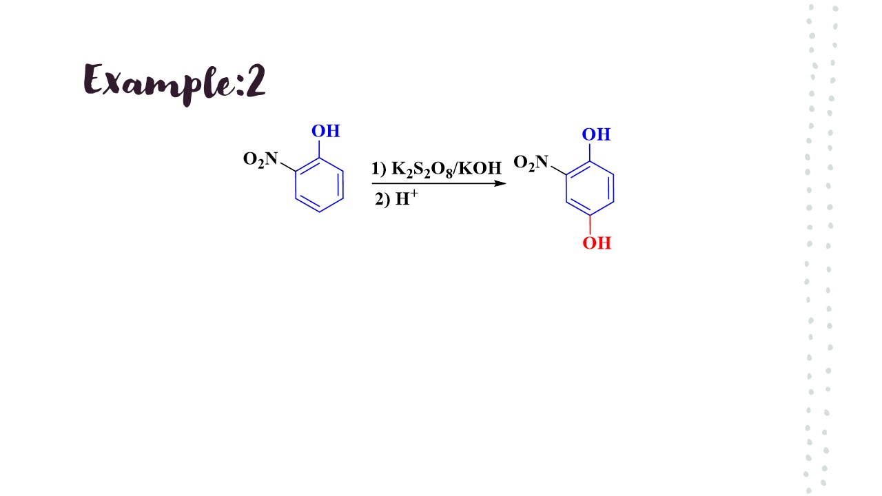 Named Organic Chemical Reaction-Lecture-8 (Elbs-Persulphate Reaction)