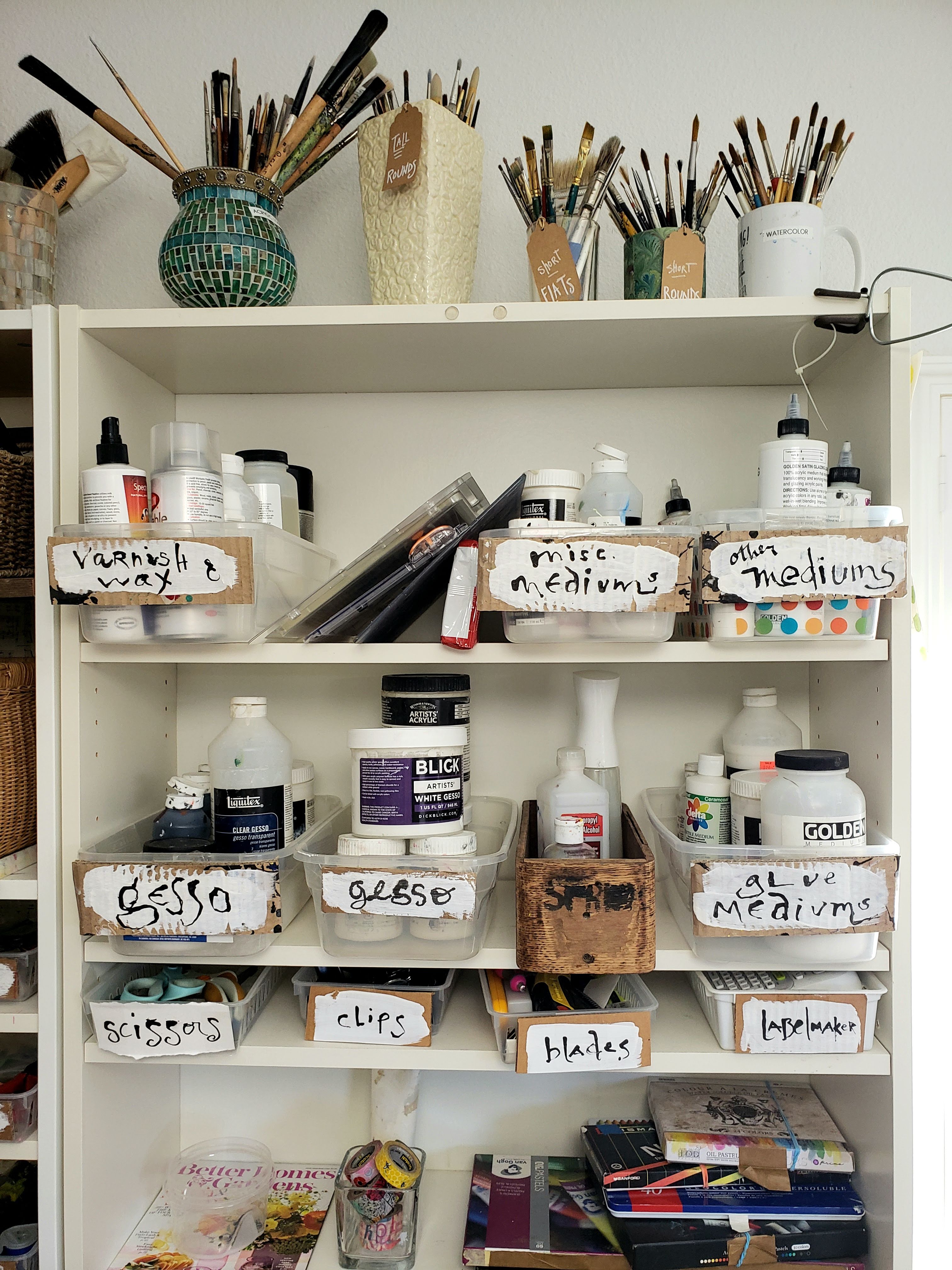 ART for the SOUL of it: My Art Studio - DONE and DONE!