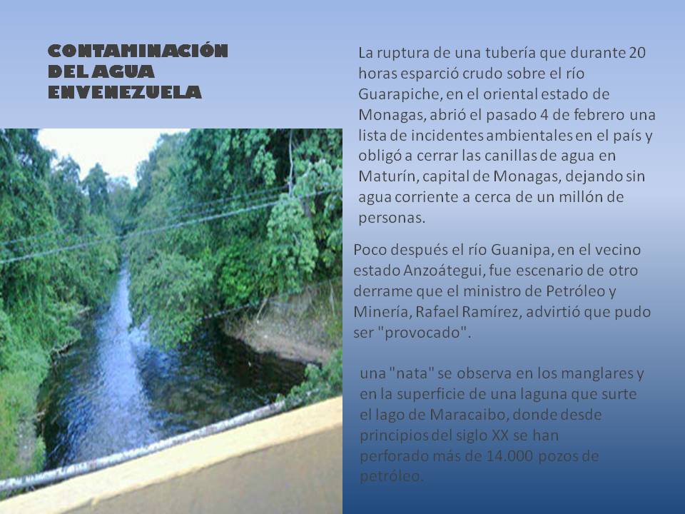 Agua y Cambio Climático: Diapositivas: Exposición "El Agua"