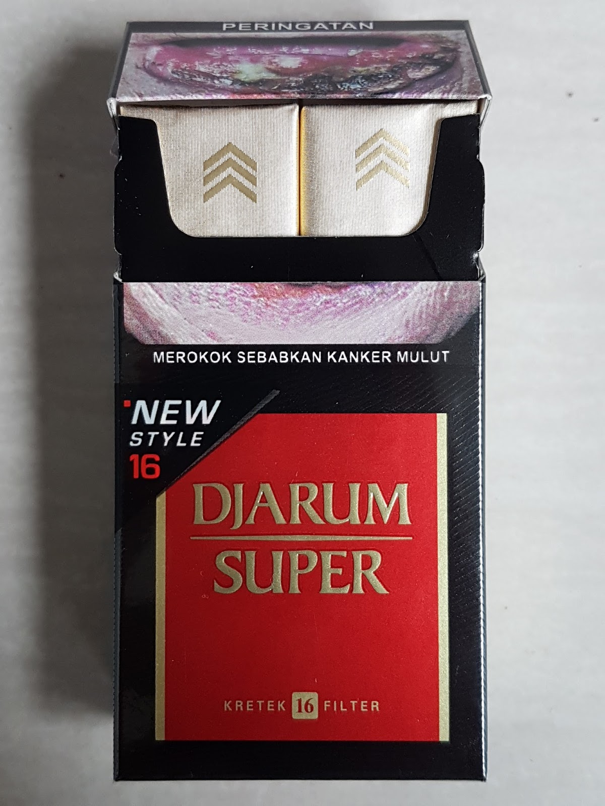 Djarum Super isi 16 Batang New Style, Inovasi Kemasan Isi 16 Pertama ...