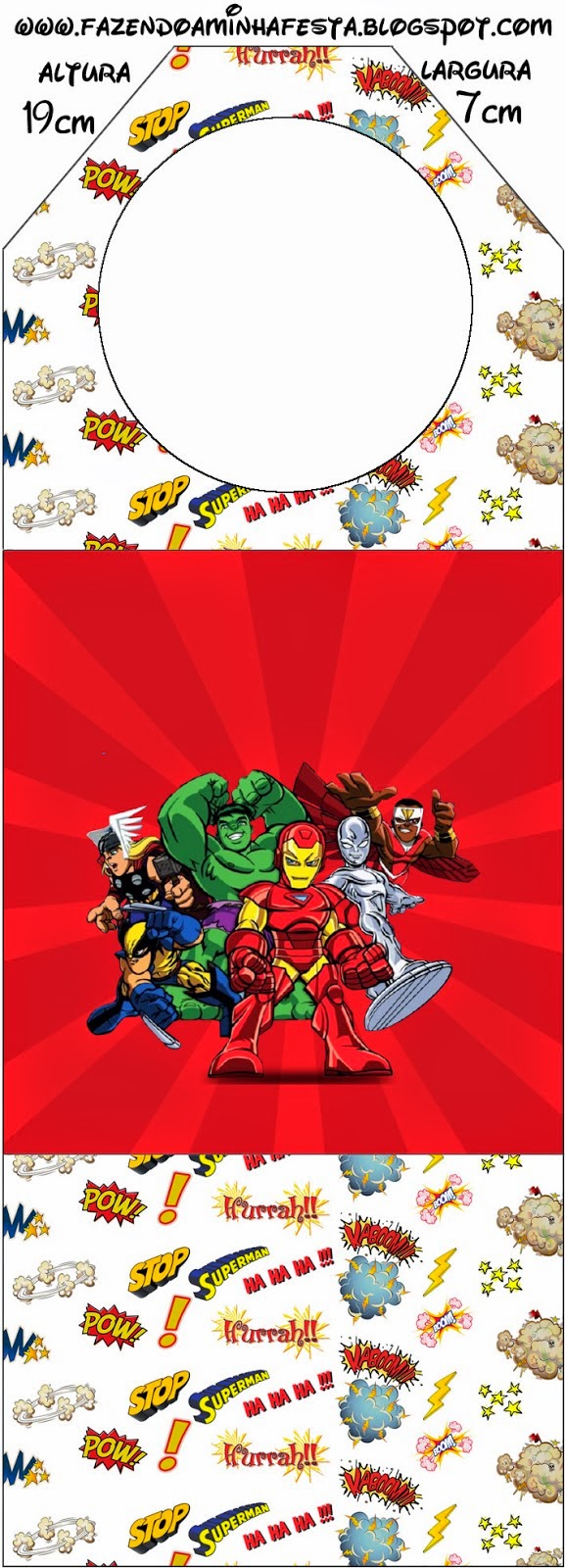 Marvel Superheroe Squad: Free Party Printables. - Oh My Fiesta! in english