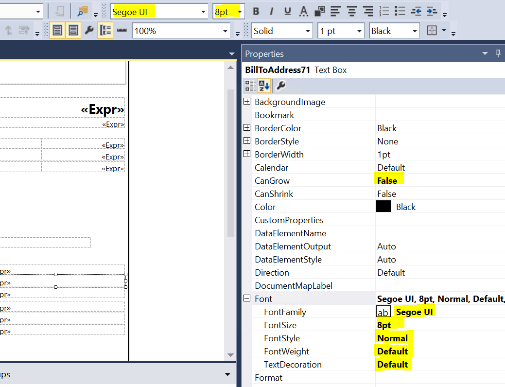 RDLC Report Design Basic Setup in Visual Studio