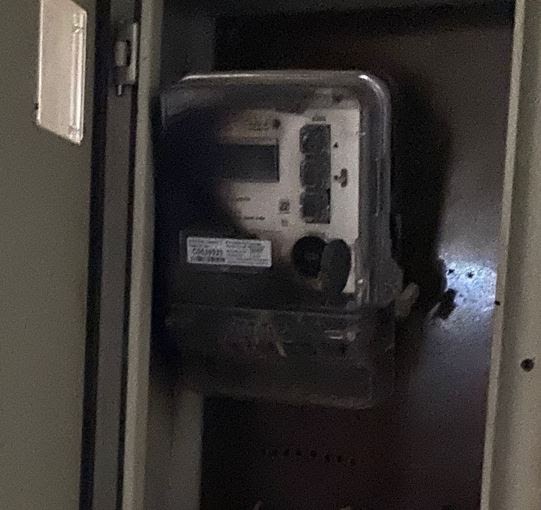 How to handle BESCOM power meter burnt situation