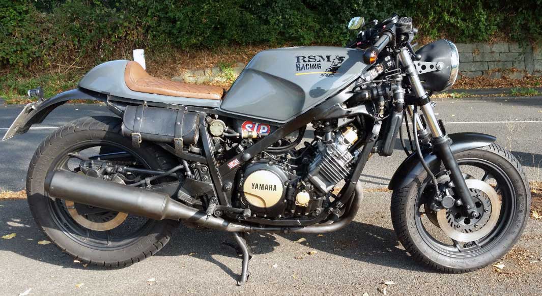 Yamaha FZ 750 Cafe Racer Custom Mod - Yamaha Old Bikes List