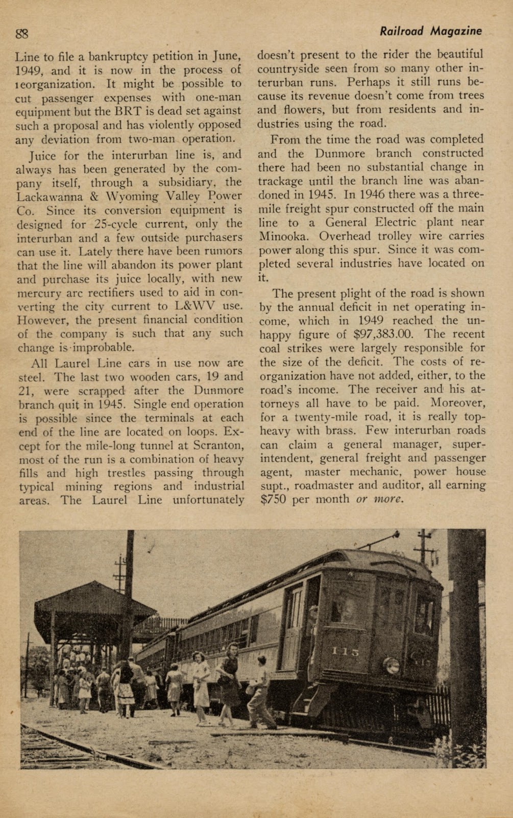 Frank's Place: Laurel Line 1951
