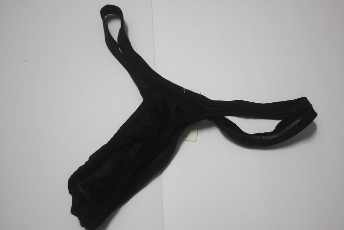 FASHION CARE 2U: UM423 Sexy Black T-Back Men's Underwear