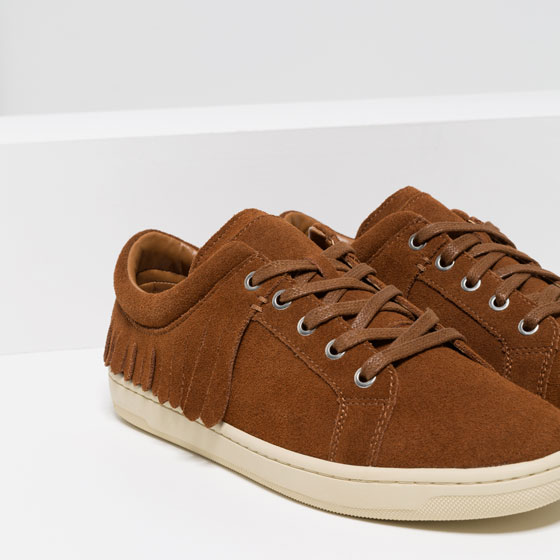 Mega Achado Saldos ZARA: Tênis Casual em Couro - ZAREAR