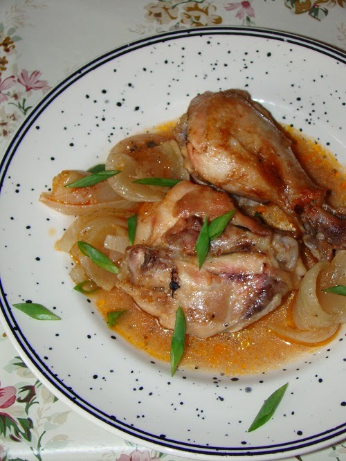 Cristina's world: Friptura de pui cu bors taranesc