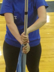 Lehi High School Color Guard: Our First Practice