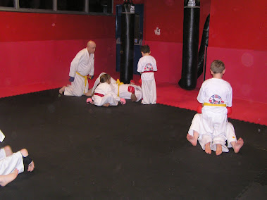 Karate club Essex with Sensei Steve Perry with B.M.A.K.G