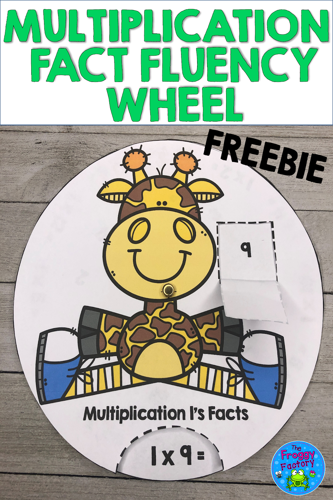 The Froggy Factory: Multiplication Fact Fluency Practice