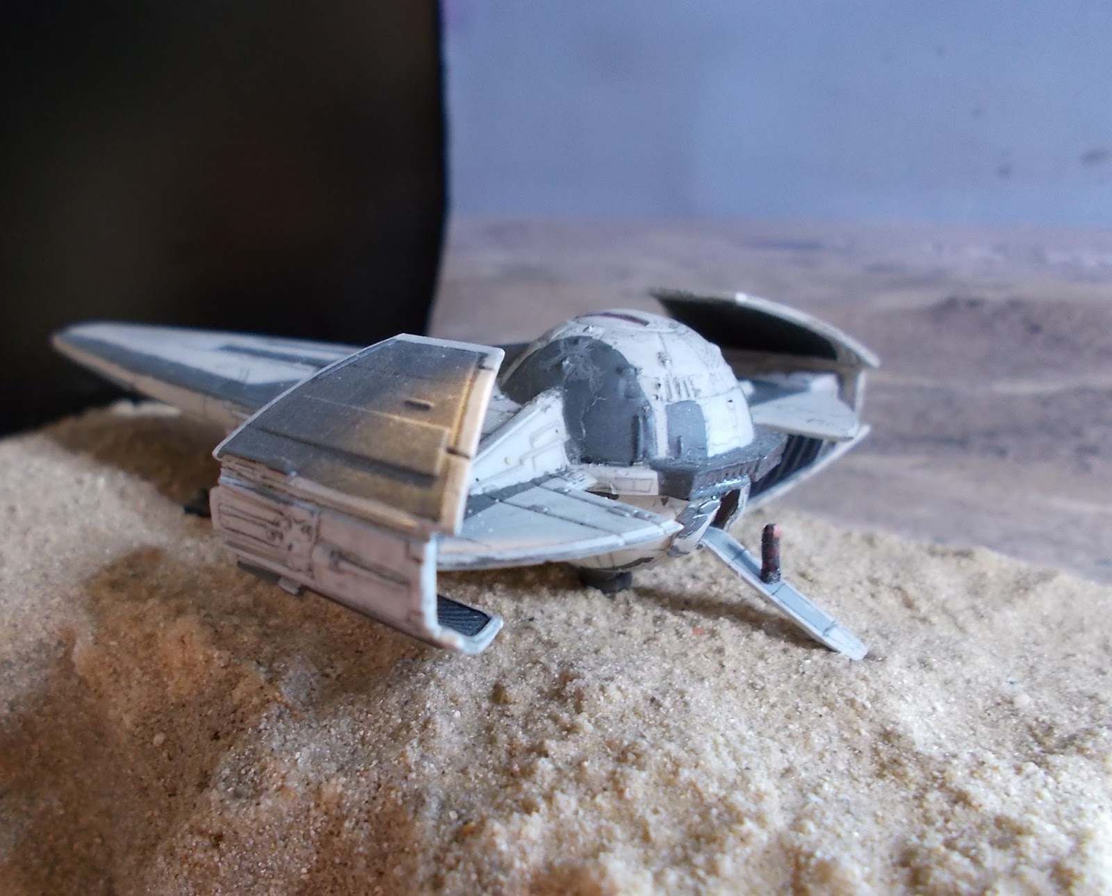 Happyscale-Modellbau: Sith Infiltrator (Scimitar) - Revell Mini-Kits 1:257