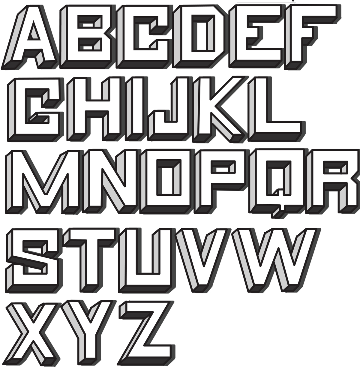 How To Make Block Letters Thankyou Letter How To Make Block Letters Thankyou Letter