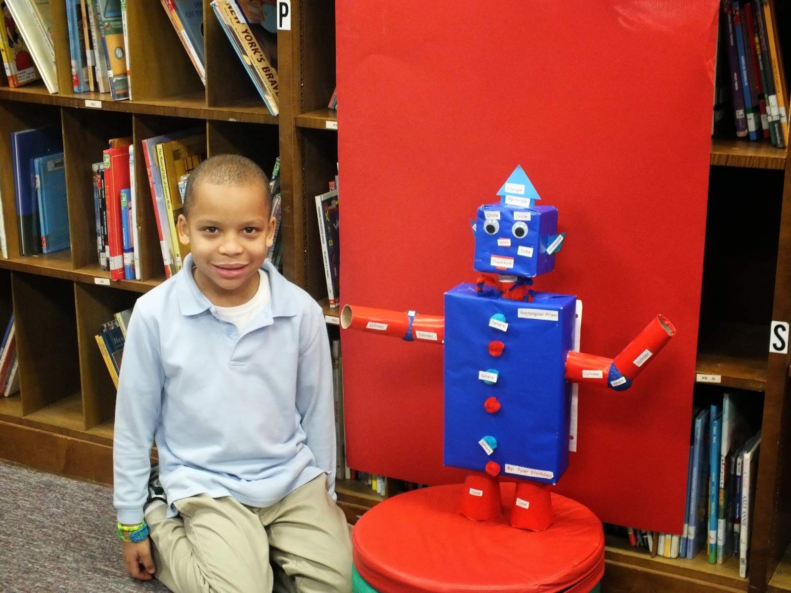 Geezy's 2nd Grade: 3-Dimensional Robot Projects!