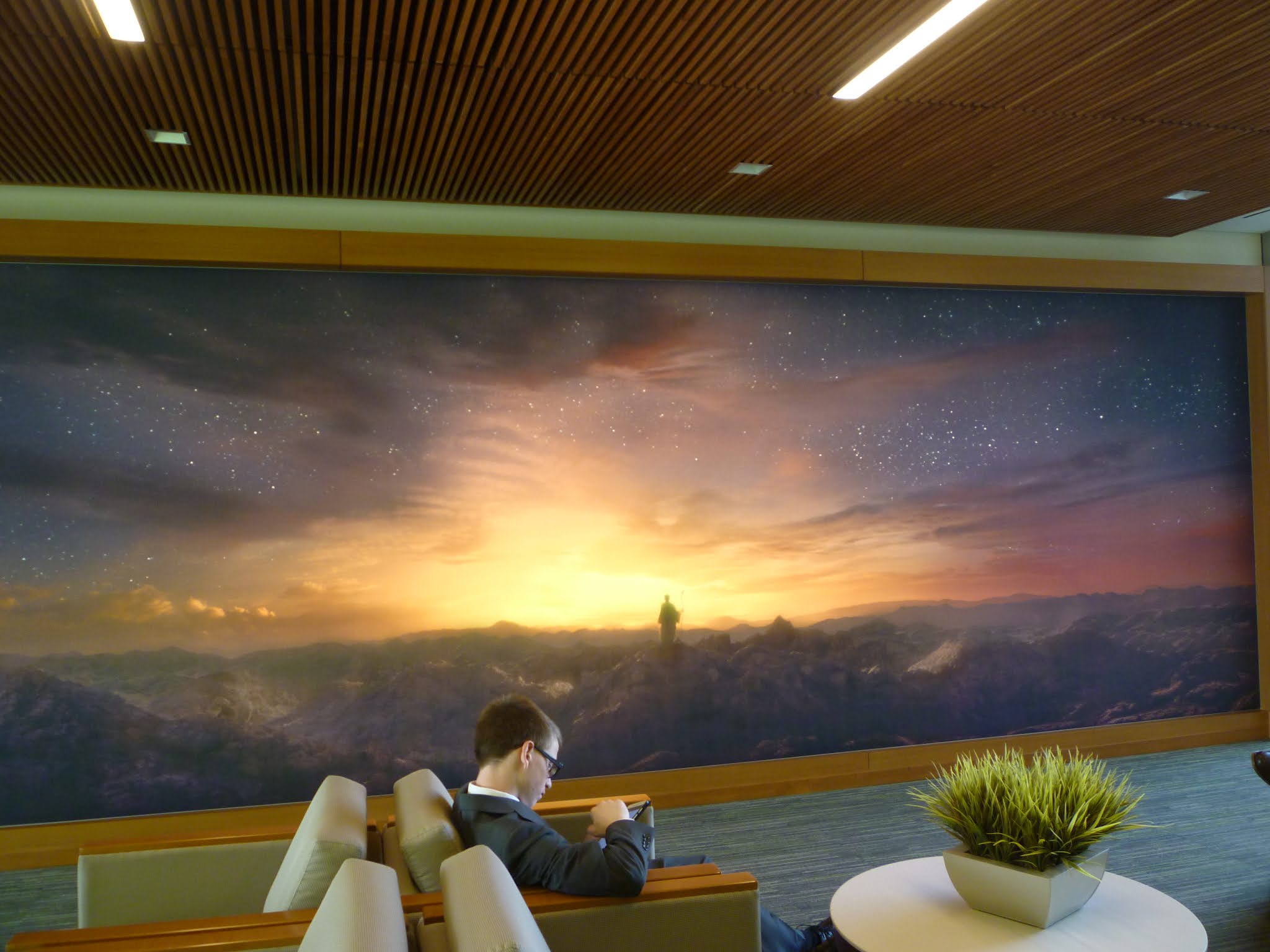 John and Karen in the Adriatic North Mission: Reflections on the MTC murals