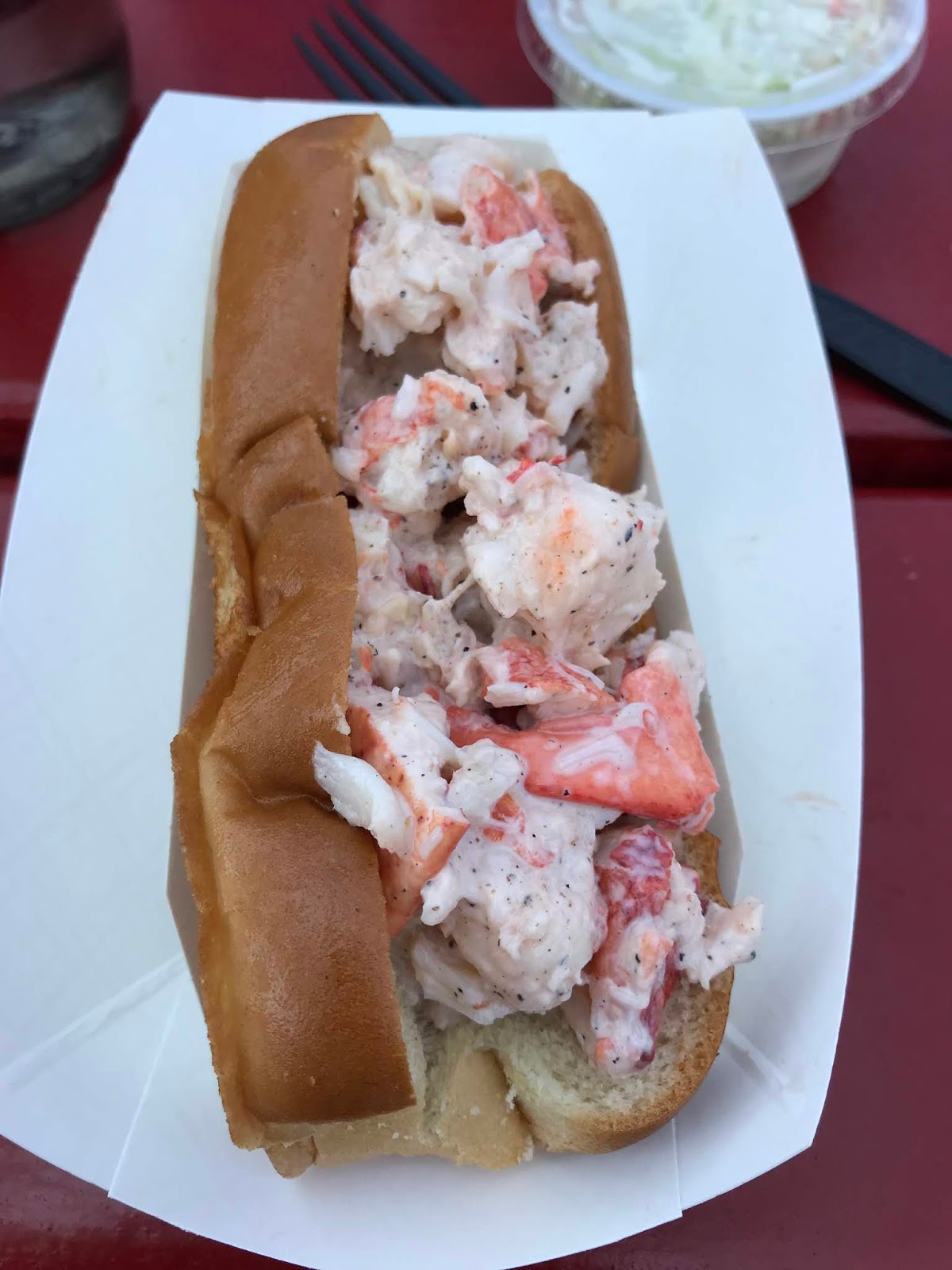 As The Lobster Rolls: Kennebunk Food Truck Lobster Roll: The Ocean Roll
