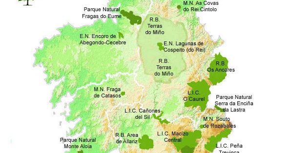 Parques Naturales de Galicia