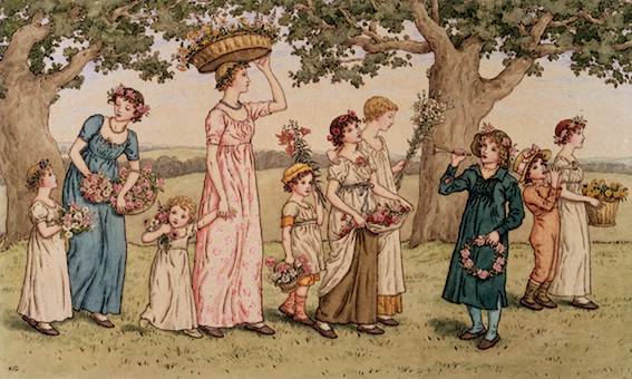 English Historical Fiction Authors: Kate Greenaway, Artist and Poet