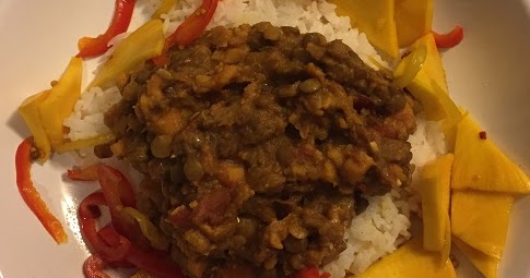 Delicious District: Simple Daal with Rutabaga Relish