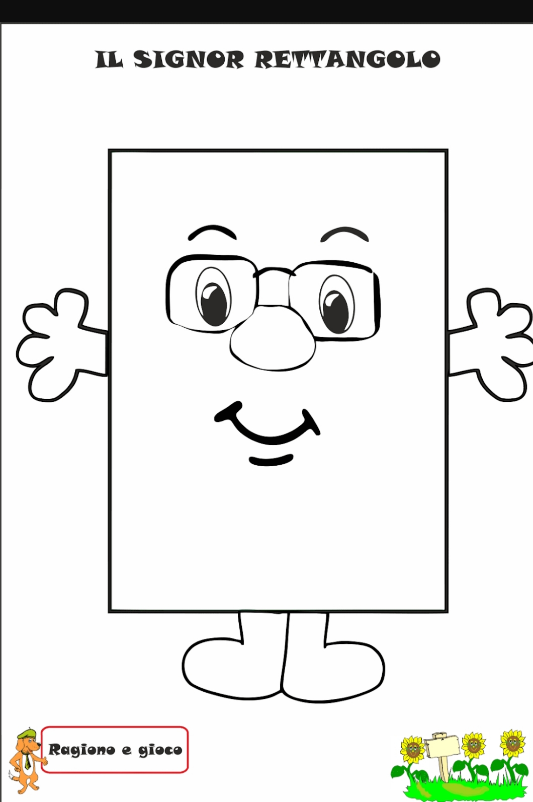 PAESE DEI BALOCCHI: IL SIGNOR RETTANGOLO