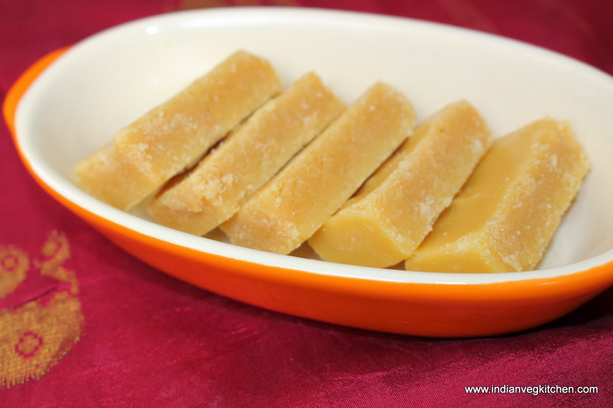 IndianVegKitchen: MYSORE PAK | GHEE MYSORE PA | DIWALI SWEET RECIPE