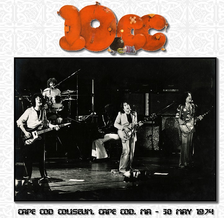 THE ALAN PARSONS PROJECT: 10cc - Cape Cod Coliseum (1974)