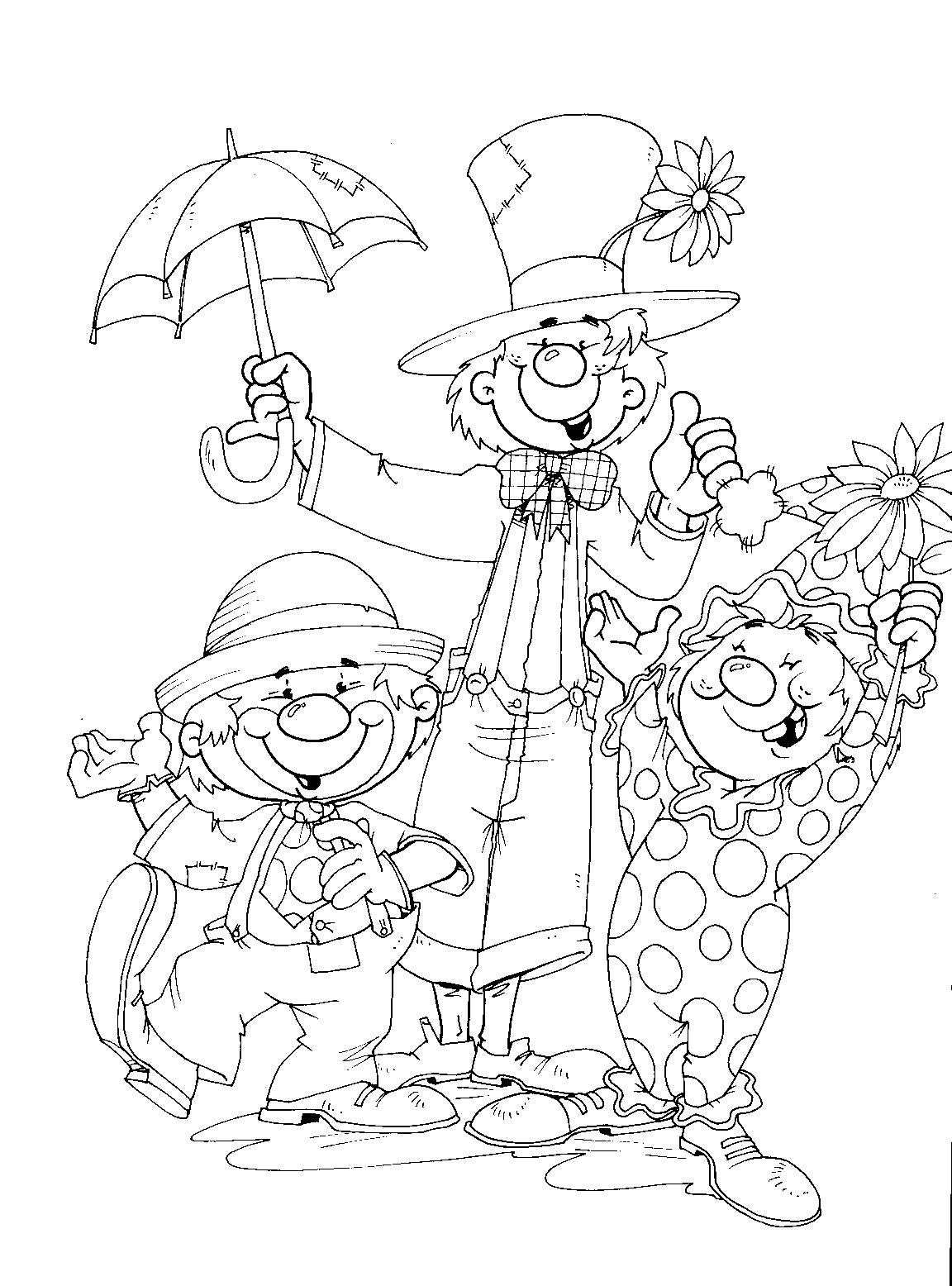 Baú da Web: Desenhos Dia do Circo para colorir Baú da Web: Desenhos Dia do Circo para colorir