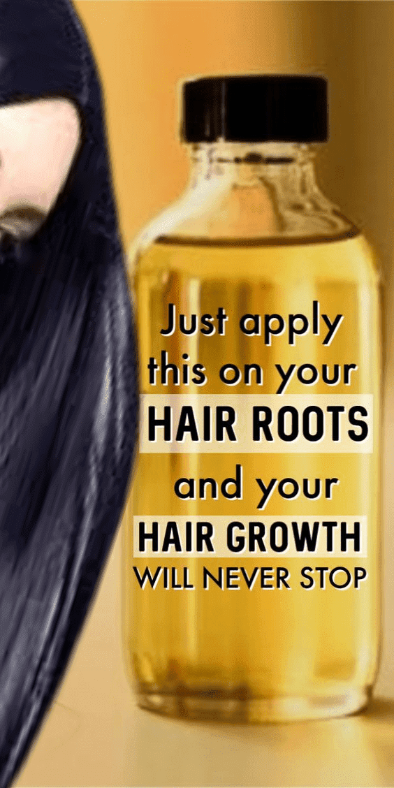 Use This Oil On Your Hair Roots For 1 Week And Your Hair Will Never ...