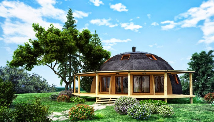 DARNOS DIDVALSTYBĖ: Kupoliniai namai - Darnos (Vandenio) eros namai