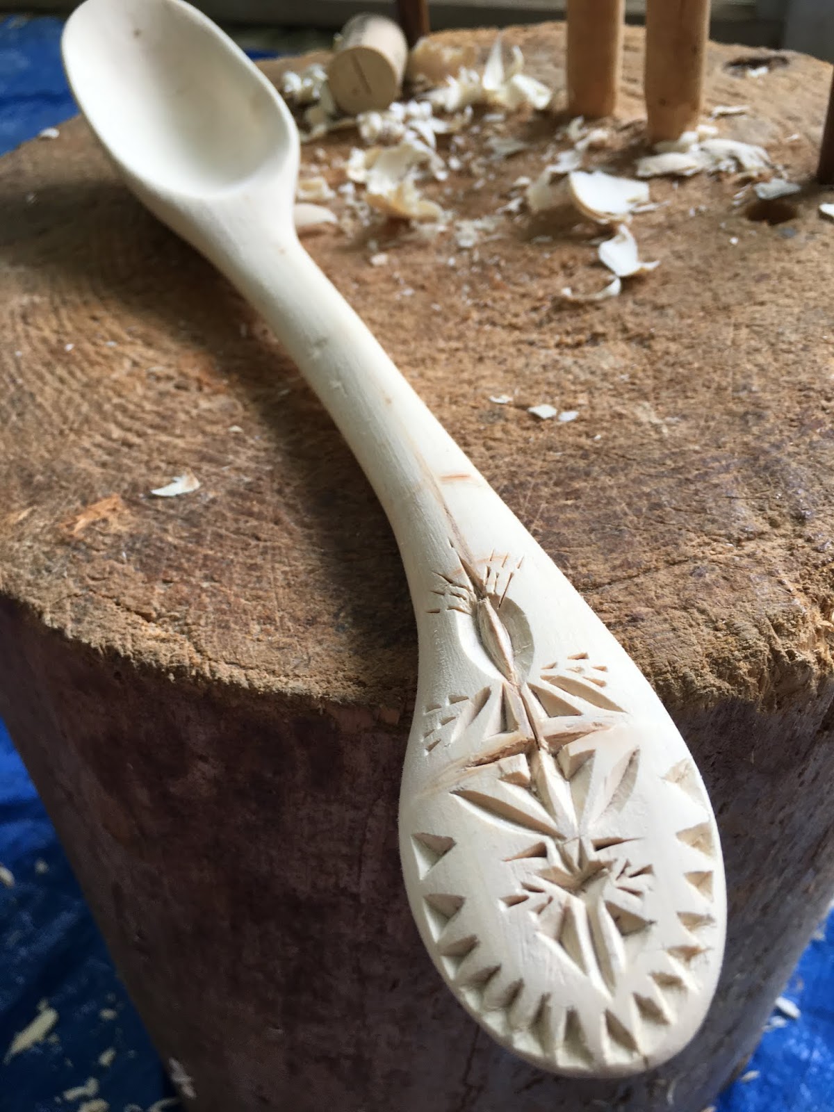 Snippety Gibbet: Chip Carved Spoons
