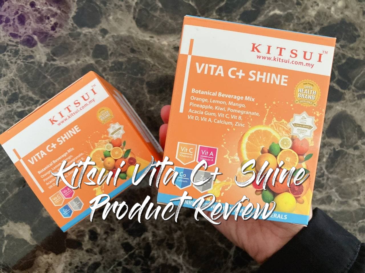 Kitsui Vitamin C Shine Product Review! - Mellya Crayola