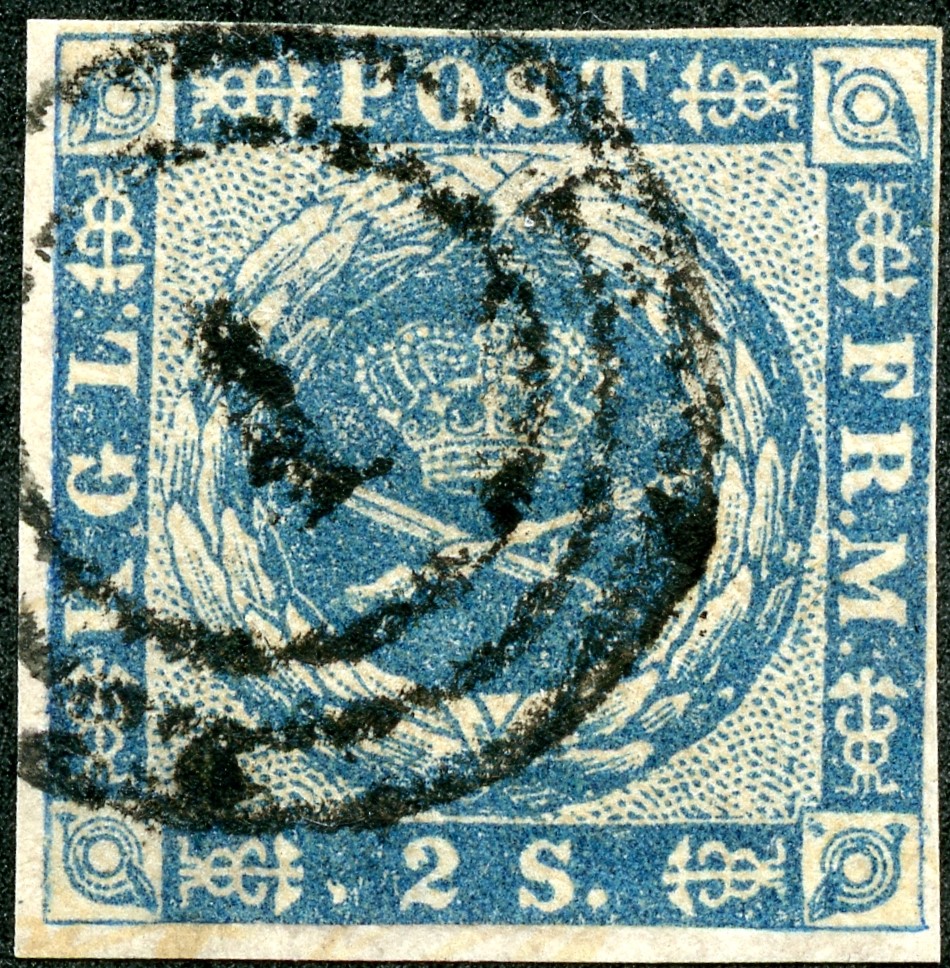 Big Blue 1840-1940: Denmark "Royal Emblems" Issues 1851-1863: A closer look