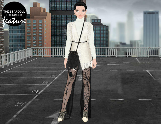 The Stardoll Lookbook: Lace legs