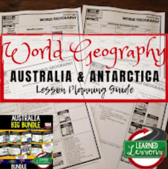 World Geography Lesson Plan Guides, World Geography Pacing Guide, World ...