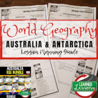 World Geography Lesson Plan Guides, World Geography Pacing Guide, World ...