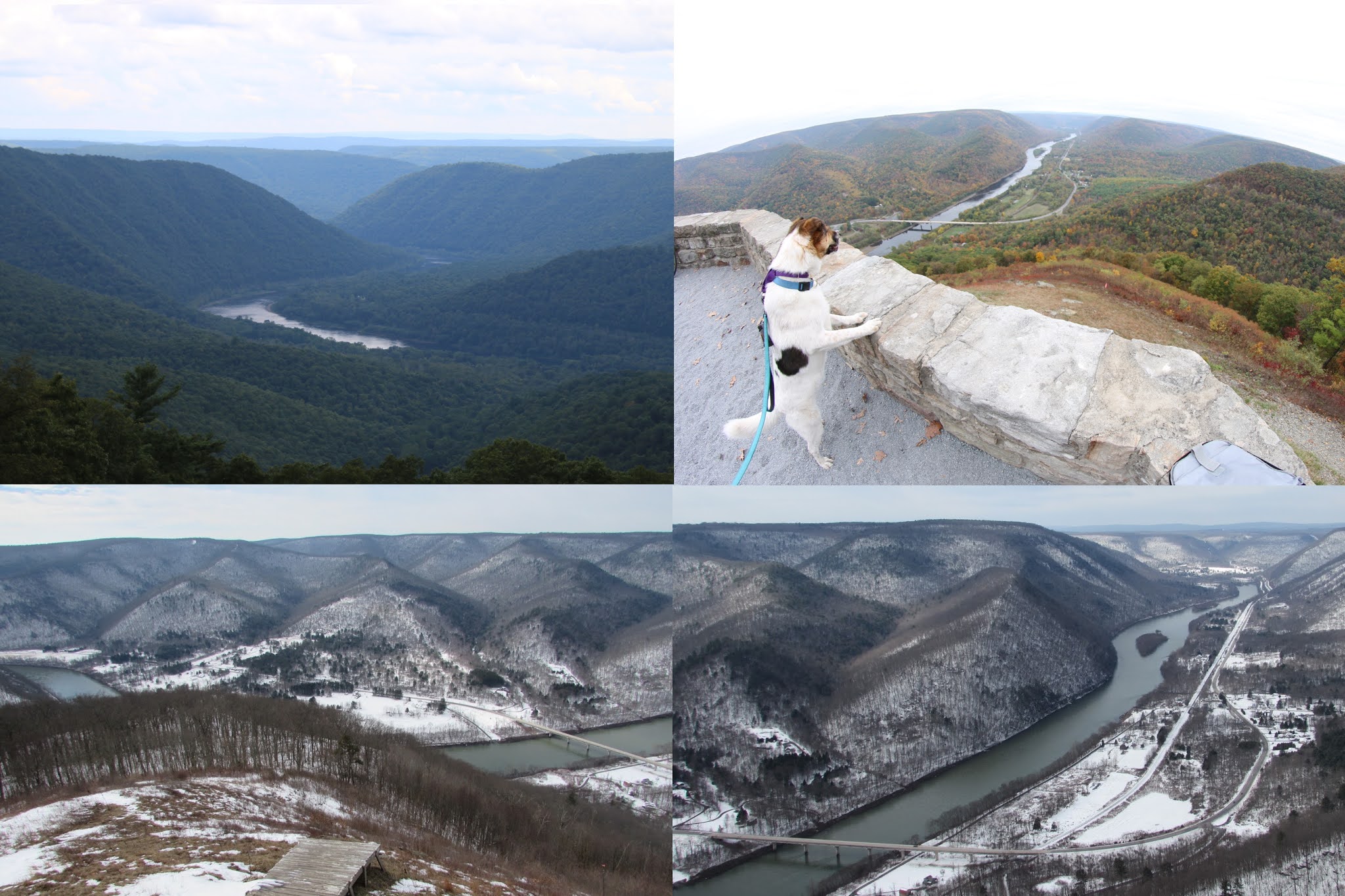 Hyner View State Park: All Season Views from one of PA's Finest Vistas ...