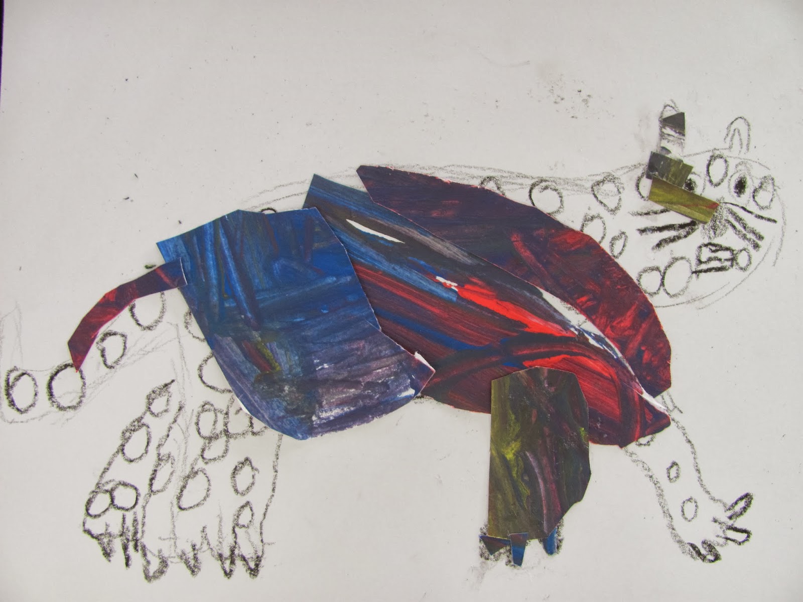 ES MS Art at Dalat: Kindergarten Project: Eric Carle - Animals