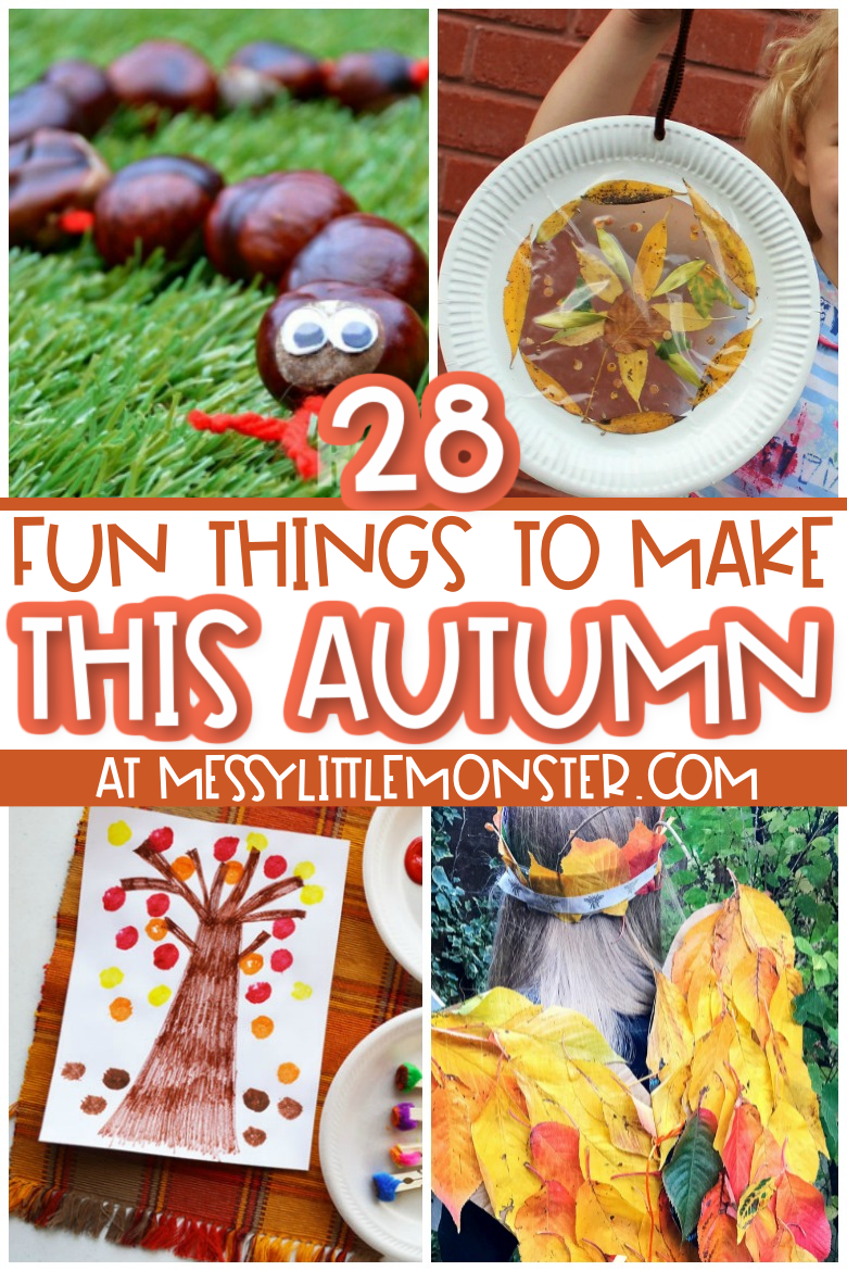 Autumn Crafts for Kids - Messy Little Monster