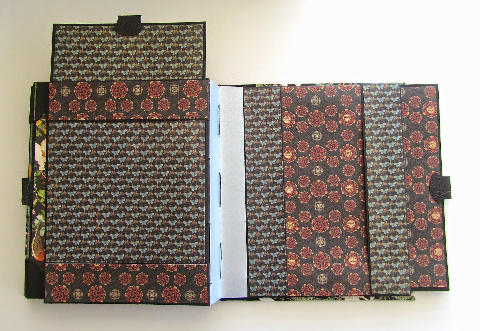 UnBound: A Paper Art Blog: Wednesday Post #7: My Mini Album Structure