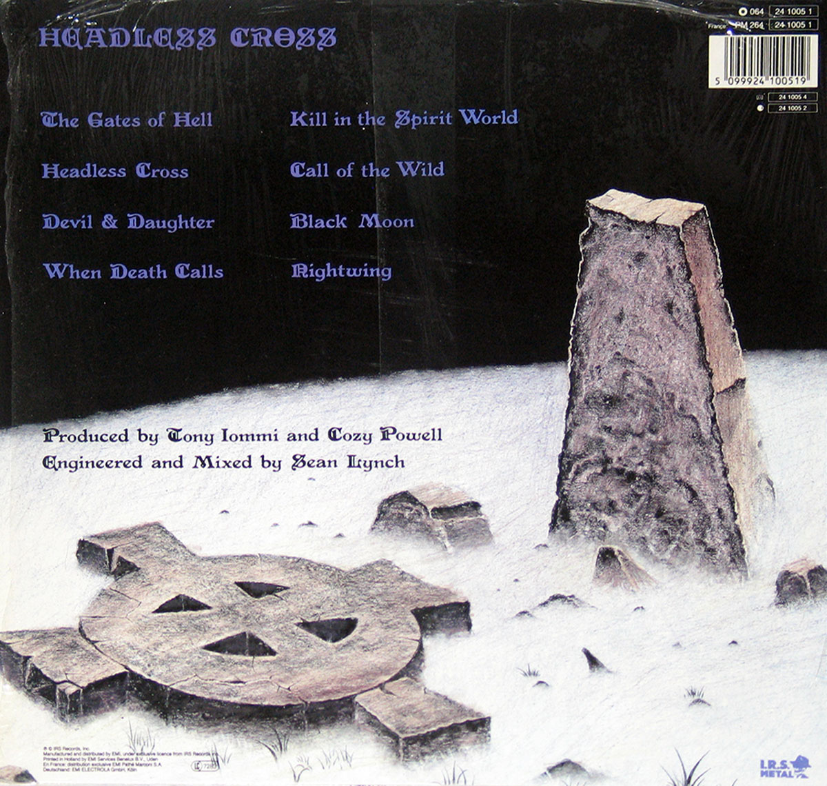 Classic Rock Covers Database: Black Sabbath - Headless Cross (1989)