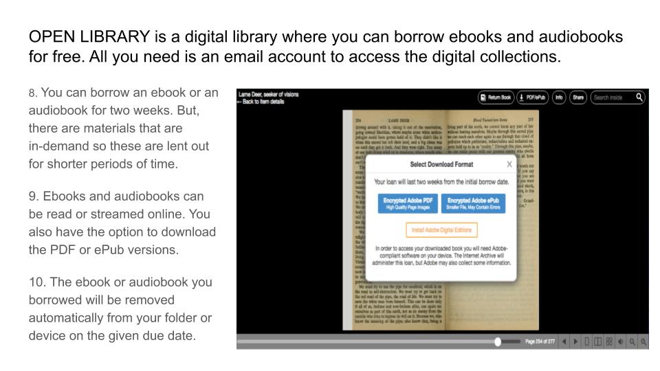 School Librarian in Action: Digital Library Talks: Open Library