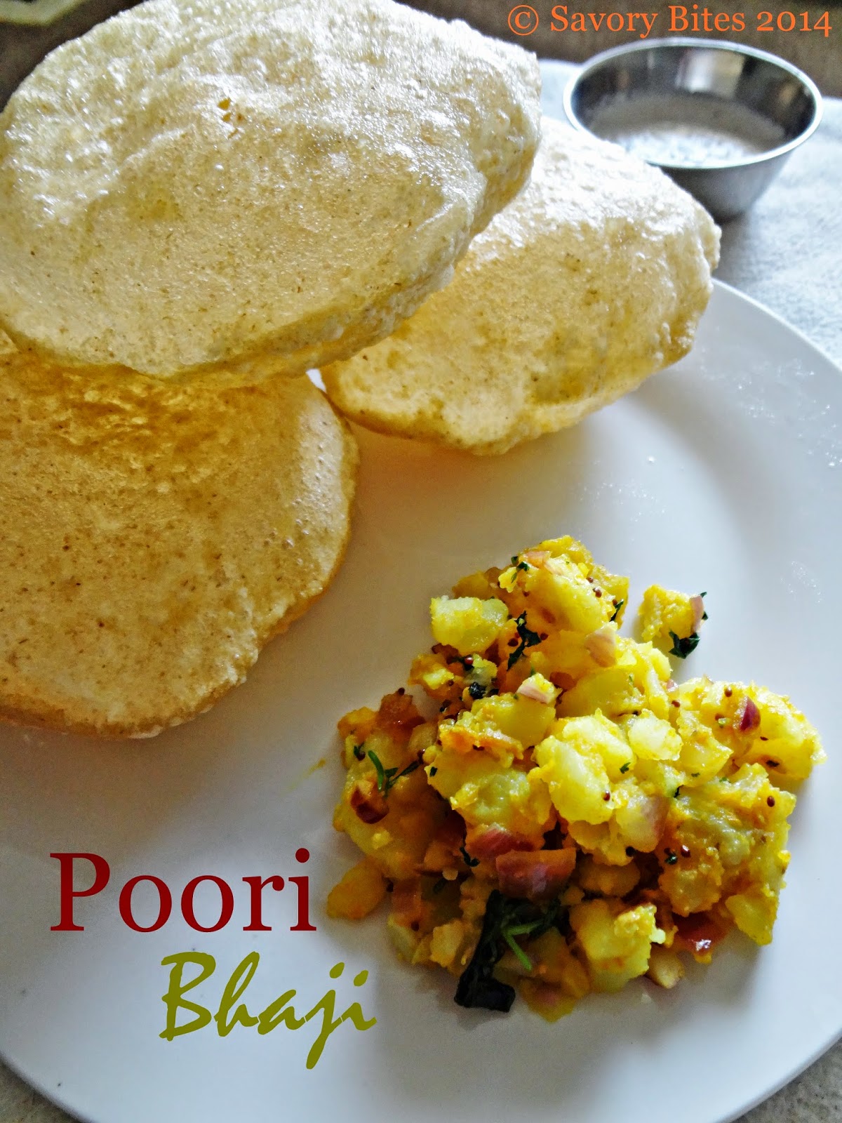 Poori ( How to make Fluffy, Puffed Poori) | Savory Bites Recipes - A ...