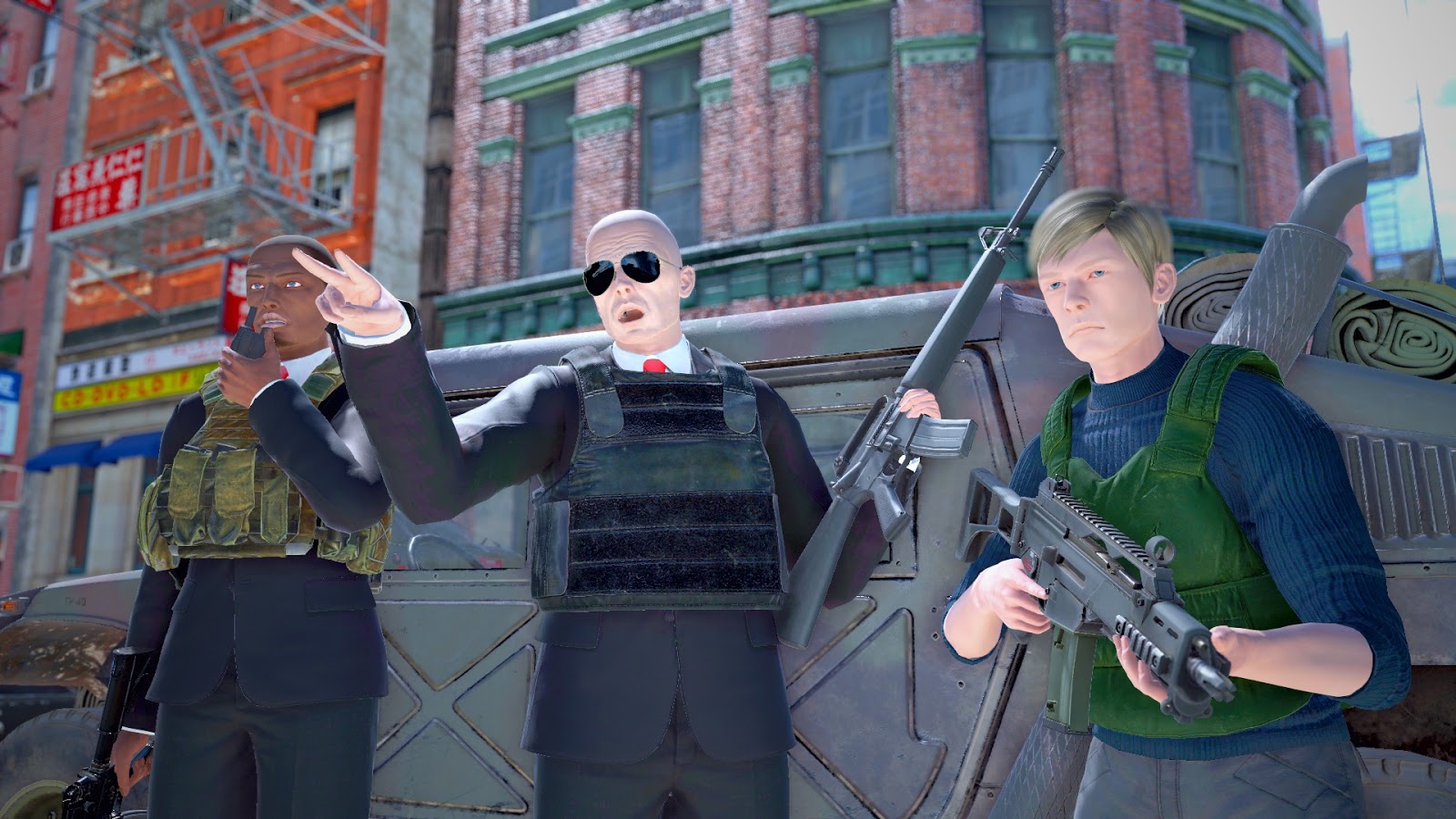 망상블로그: Hitman costume for male